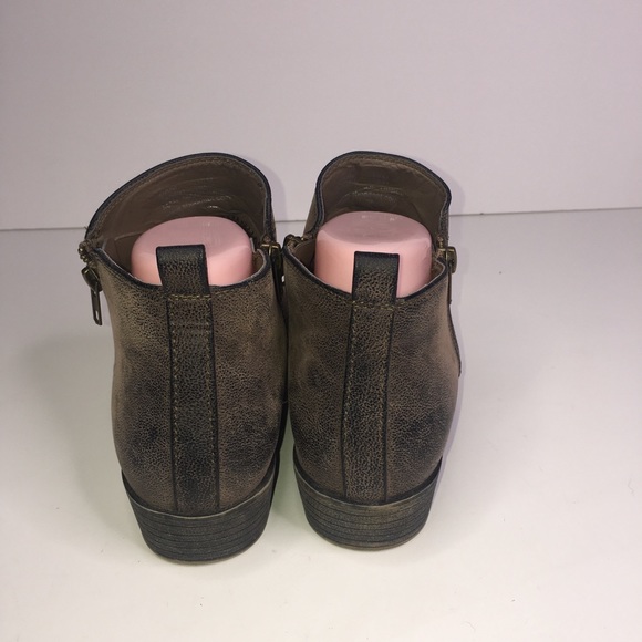 Jessica Cline | Shoes | Jessica Cline Dani Brown Vegan Leather Booties ...